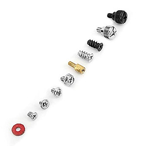 Kadimendium 228PCS Motherboard Screws Hard Disk Screws Computer Case Repairing Accessories for PC Assortment Kit DIY Repair Tool with Case