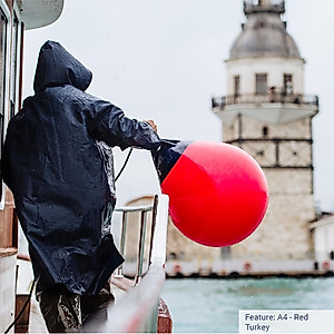 Polyform A-0-RED A-0 Buoy 8 Diameter - Red