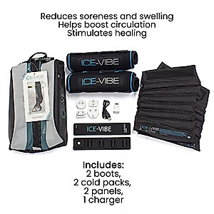 ICE-VIBE Ice Therapy Tendon Boots Full