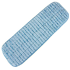 Zwipes Professional H1-732 Microfiber Wet Mop Scrubbing Pad, 18" (Pack of 3)