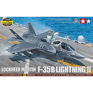 Tamiya 60791-000 F-35B Lightning II, Model Making, Crafts, Hobby, Adhesive, Plastic Kit, Gray