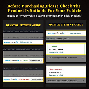 OCPTY Timing Chain Kit Gear Crank Sprocket Tensioners Guide Rails fits for 1997-2010 Ford F-150 Explorer Expedition 4.6L SOHC VIN 6 W 90387SG