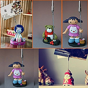 H&W 50 Pack Metal Wire Alligator Clamp, 4'' Long-Tailed Alligator Iron Clip, Stand Photo Holder Stand Memo Clip (WE1-D1)