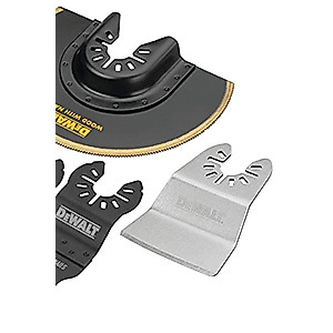 DEWALT Oscillating Tool Blades Kit, 5-Piece (DWA4216) , Black