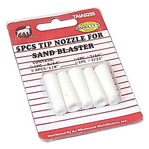 Pit Bull TAIA0255 Ceramic Sand Blasting Nozzles, 5 Piece