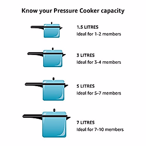 Butterfly Curve 2 LTR Pressure Cooker, 2 Litres, Silver