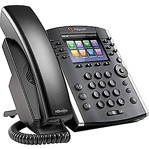 Polycom 2200-46157-025 VVX 400 IP Business PoE Telephone (Power supply not included) (Renewed)