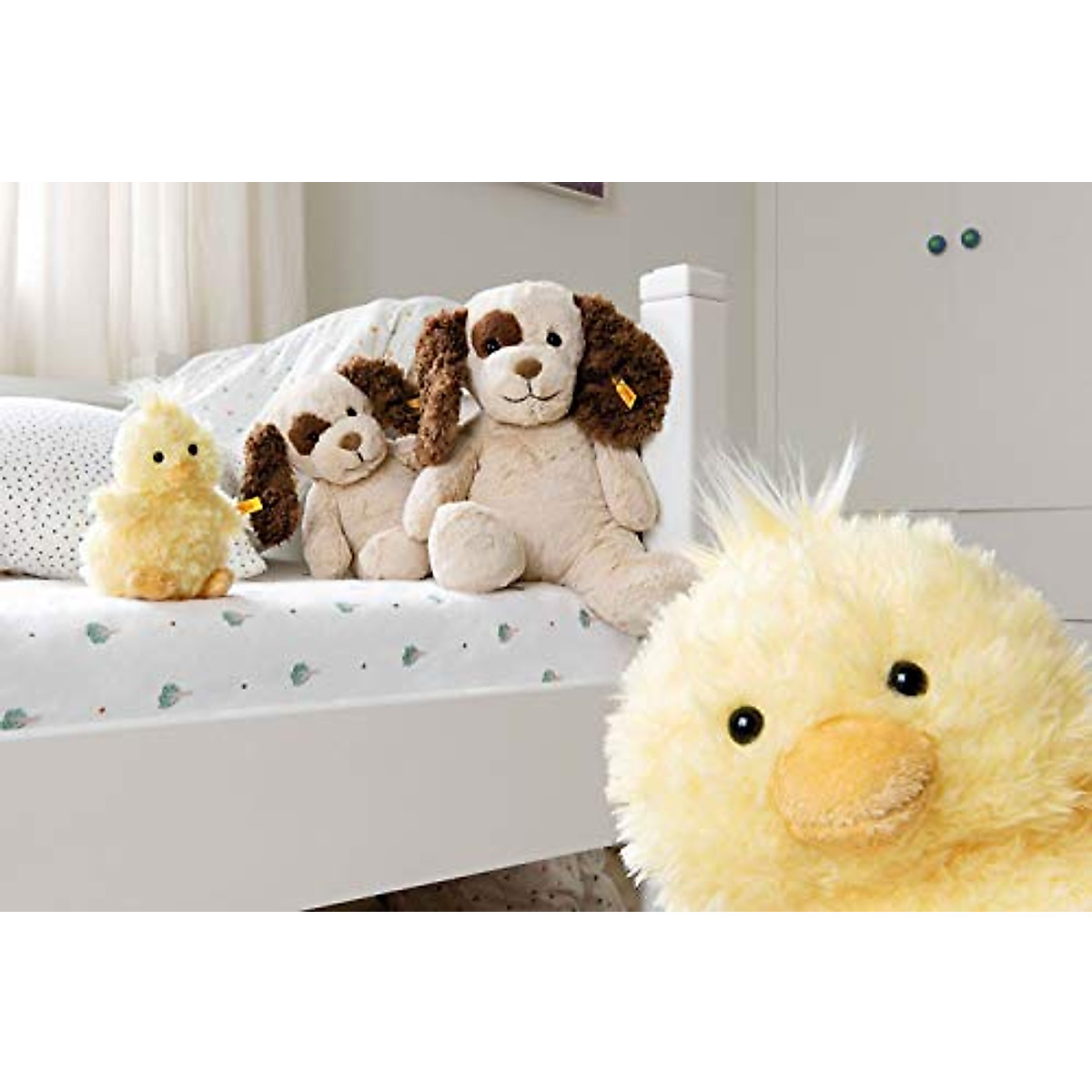 Steiff Pipsy Chick Plush, Yellow