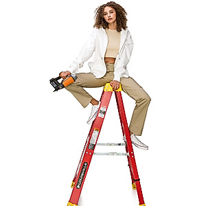 KHAKI & BLUE Women's Work Pants – Mid Rise Relaxed Fit Straight Leg Cargo Casual Trousers with Multi Pockets 79359JTW098CA Khaki 16