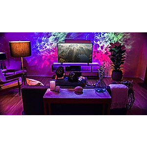 BlissLights BlissGlow Strip Lights x Sky Lite 2.0 Star Projector (Green Stars)