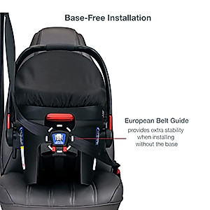 Britax B-Safe Gen2 FlexFit Infant Car Seat, StayClean - Stain, Moisure & Odor Resistant Fabric
