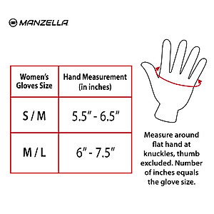 Manzella Women's Equinox Ultra Touchtip Cold Weather Glove