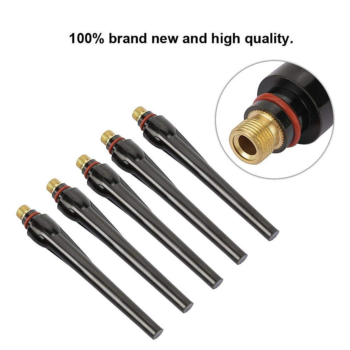 Welding Back Welding Supply for Welding Torch WP-17/18/26 Professional Welding Supplies(5pcs57Y02(long)) for torch long back back tappo posteriore 57y02 41v24 t