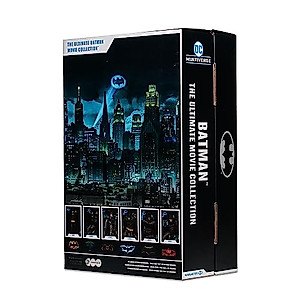 McFarlane Toys - WB 100 DC Multiverse Batman The Ultimate Movie Collection 7in Figure 6pk, Gold Label, Amazon Exclusive