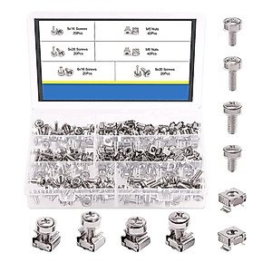 SOLUSTRE 1 Set Screw Set Nuts Screws Stud Carbon Steel Rack