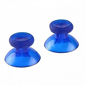Gametown Analog Thumbstick Thumb Stick Joystick for Microsoft Xbox One Game Controller 2PCS Transparent Blue