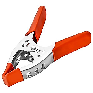 Lot of 24-6" inch Clamp Large Heavy Duty Spring Metal - 2.5 inch Jaw opening