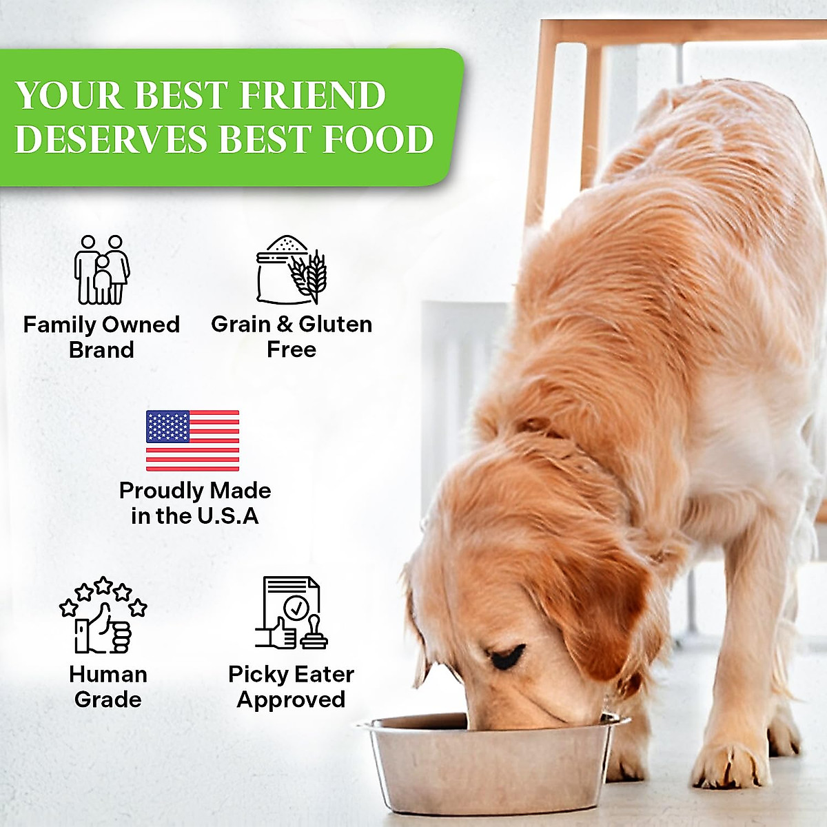 Healthy Dogma - PetMix Dehydrated Dog Food - Lamb Dog Food - Raw Dog Food - Grain Free, Clean Ingredient Dog Food - No Preservatives, Homemade Dog Food Lamb Dinner (10 lbs)