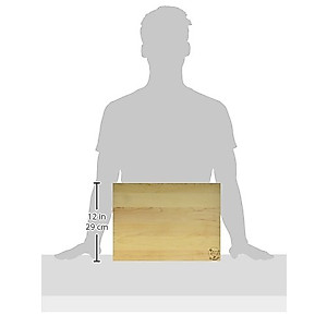 J.K. Adams 16-Inch-by 12-Inch Sugar Maple Wood Takes Two Cutting Board