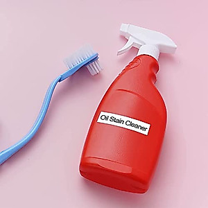 TZ-241 Laminated 18mm 0.7 Label Tape Replacement for Brother P-Touch TZe241 TZe-241 Label Maker Refills Black on White Ribbon, for Ptouch PT-D400 D450 D600 P700 P710BT P910BT 2430PC, 4-Pack