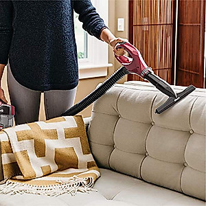 Shark Navigator Upright Vacuum with Lift-Away, Zero-M Anti-Hair Wrap Technology, Anti-Allergen + HEPA Filter and Swivel Steering (ZU561), Red Peony (Renewed)