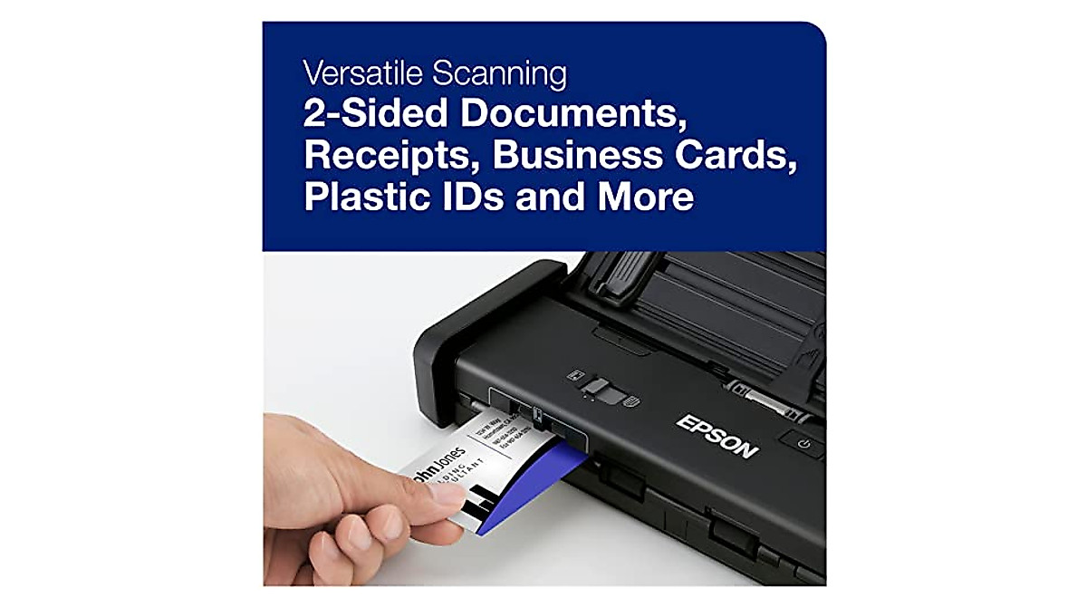 Epson ES-200 Portable Scanner: Fast Duplex ADF Scanning