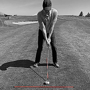 ProActive Sports F4 Alignment Rods – 2 Pack | Golf Training Aid Sticks (White) (SAR200-WHT)