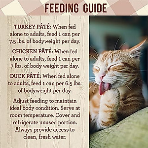 Merrick Purrfect Bistro Poultry Variety Pack Grain Free Wet Cat Food Recipes Pate - (12) 5.5 oz. Cans