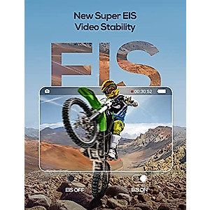 iZEEKER Action Camera 4K 24MP with Touchscreen, 40M Underwater Camera Waterproof, Dual Screen Vlog Camera with EIS3.0, WiFi, Remote Control with 2X 1350mAh Batteries,Charger and Accessory Kit-iA800