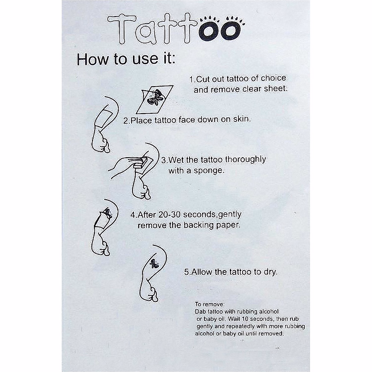 MapofBeauty Tribal Armband Temporary Waterproof Tattoo Sticker(2 pcs/lot)