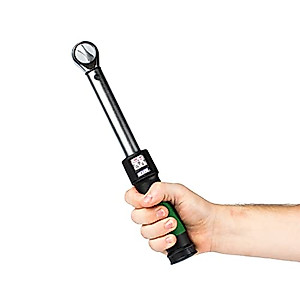 eTORK Click-Style Torque Wrench (3/8-Inch Drive) (Range: 50-250 Inch Pounds / 6-28 Newton Meters)