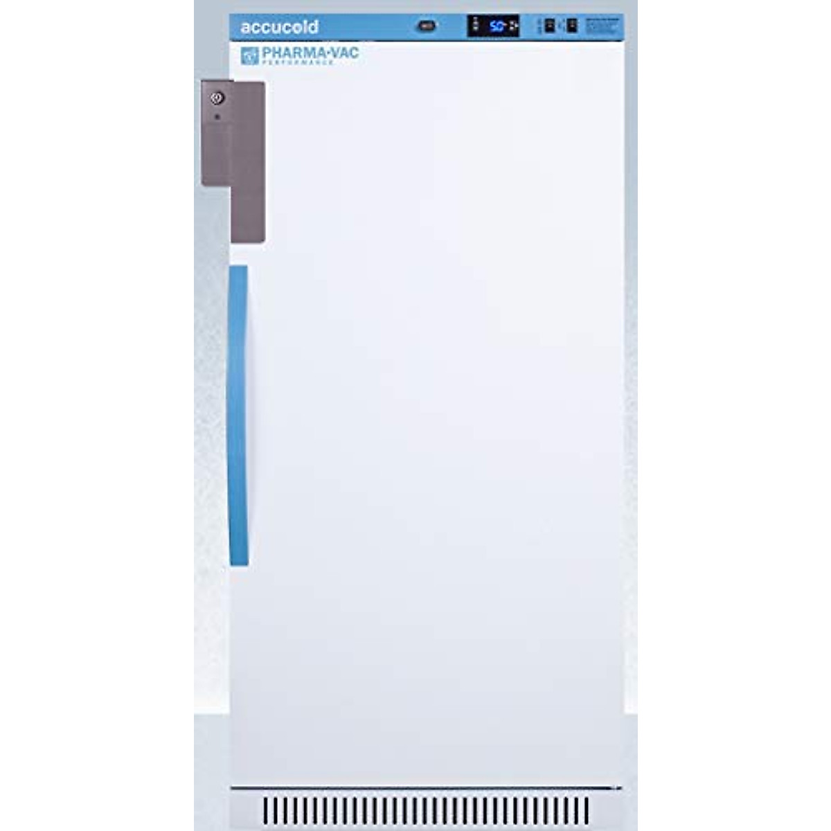 Summit Appliance ARS8PV Pharma-Vac Performance Series 8 Cu.Ft. Upright Vaccine All-refrigerator with Automatic Defrost, Factory-installed Lock, Digital Thermostat and White Cabinet