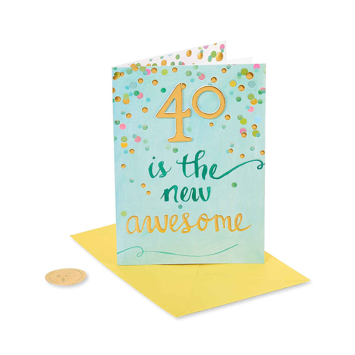 Papyrus 40th Birthday Card (You Make Any Age Look Amazing)