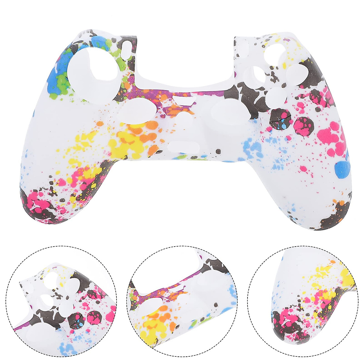 SOLUSTRE Handle Cover Gamepad Skin Case Gamepad Protector Cover Controller Cover Gamepad Case Controller Skin Protector Protective Silicone Case Protection Cap Drone