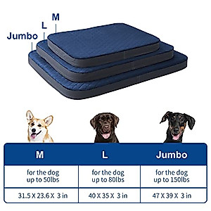 Dog Beds for Large Dogs Orthopedic Foam Jumbo Dog Bed Mattress 47 inch Joint Relief Pet Sleeping Mat, Non Slip Removable Washable Cover