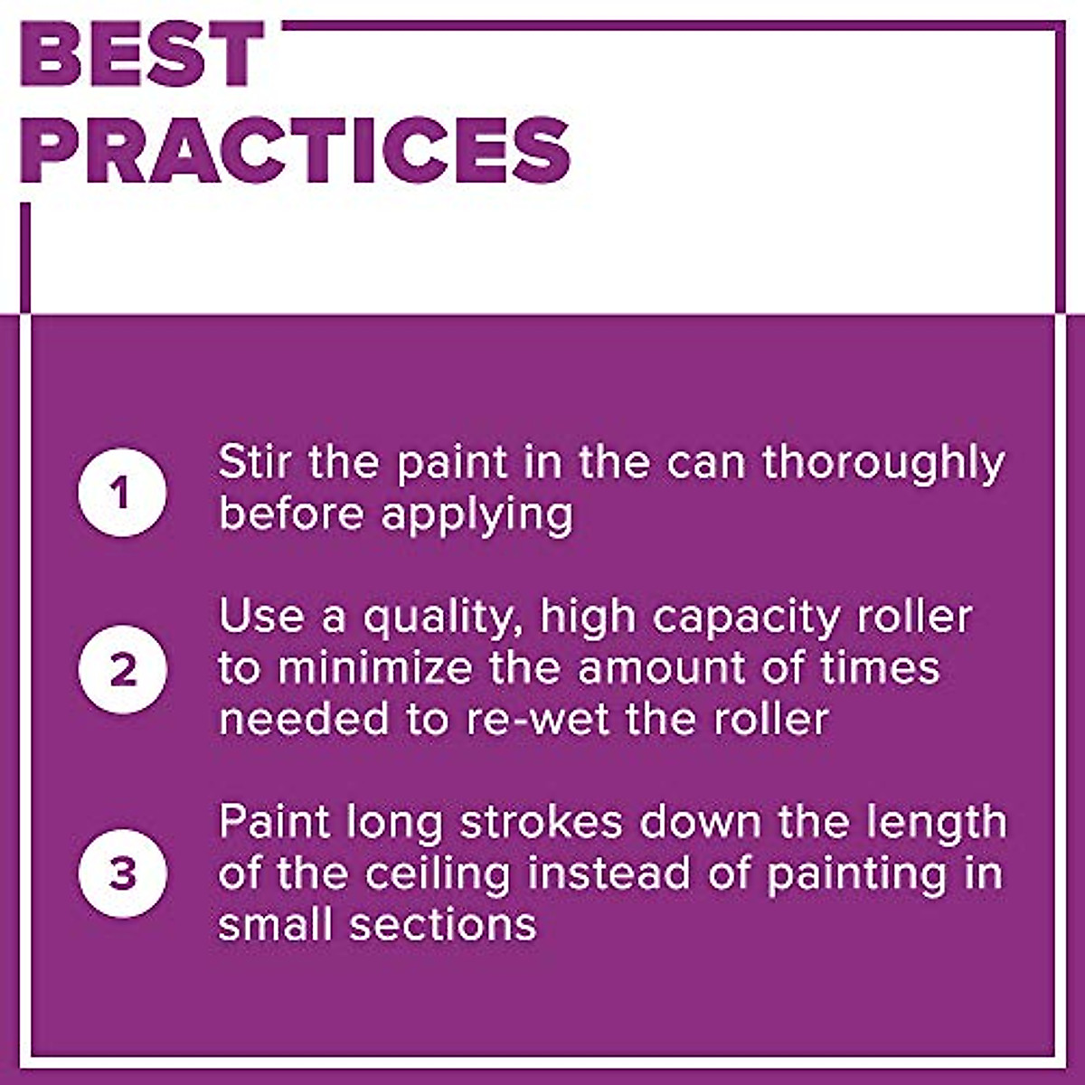 INSL-X Color-Changing Acrylic Ceiling Paint, White, 1 Gallon, 128 Fl Oz (Pack of 1)