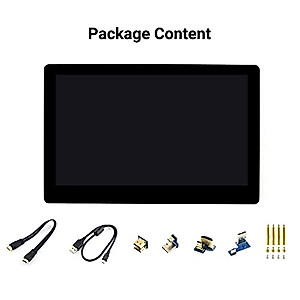 waveshare 5inch Capacitive Touch AMOLED Display Compatible with Raspberry Pi 5/4B/3B+/3A+/2B/B+/A+/Zero/Zero W/WH/Zero 2W CM3+/4 960×544 Resolution HDMI Optical Bonding Supports Jetson Nano/Windows