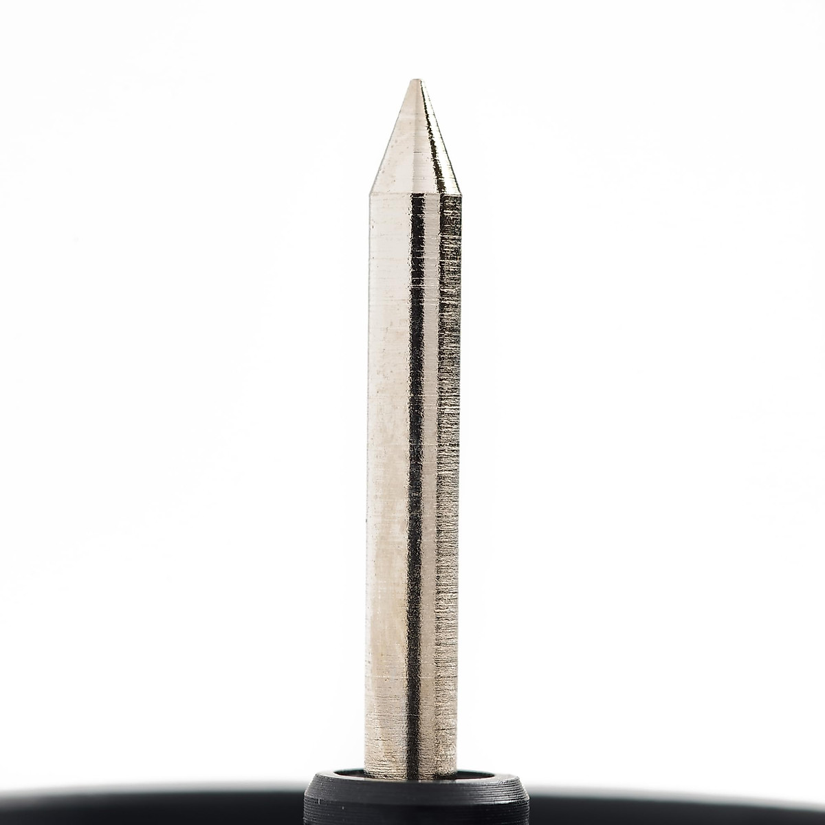 Pinewood Pro Derby Car Machined PRO Polished Speed Axles, Nickel-Plated with 2 Grooves and Angled Head minimizes Friction to get The Fastest axle (4 axles)