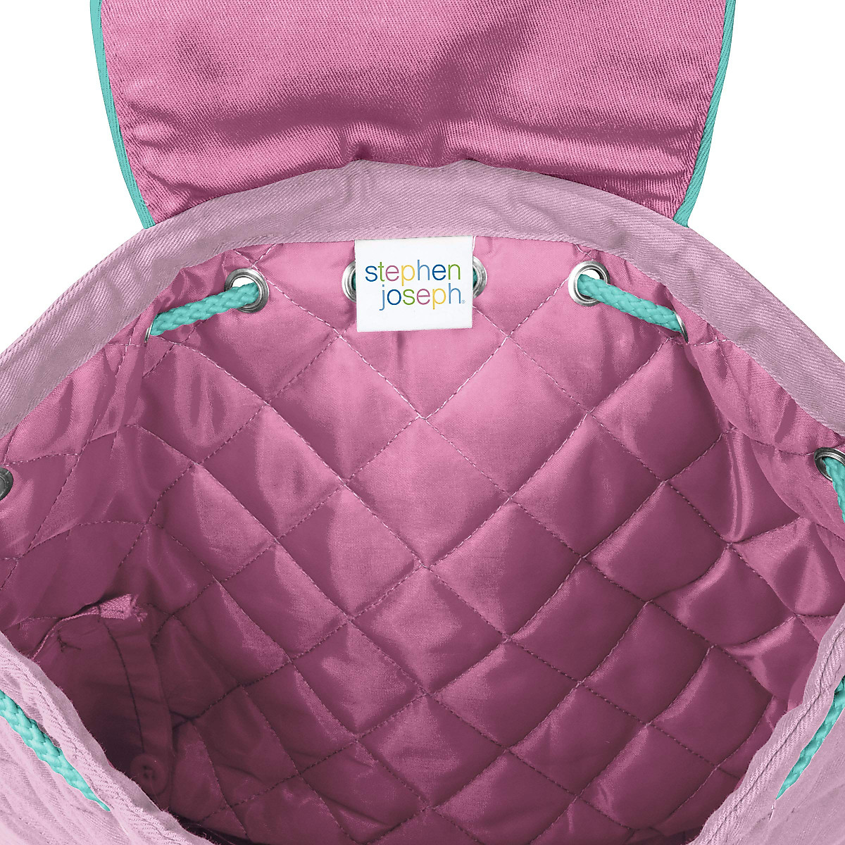 Stephen Joseph Girls Quilted Unicorn Backpack and Lunch Box for Kids