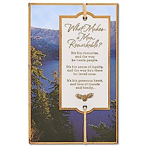 American Greetings Father's Day Card (Remarkable Man)