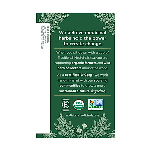 Traditional Medicinals, Organic Reishi Mushroom Tea, 16 Count