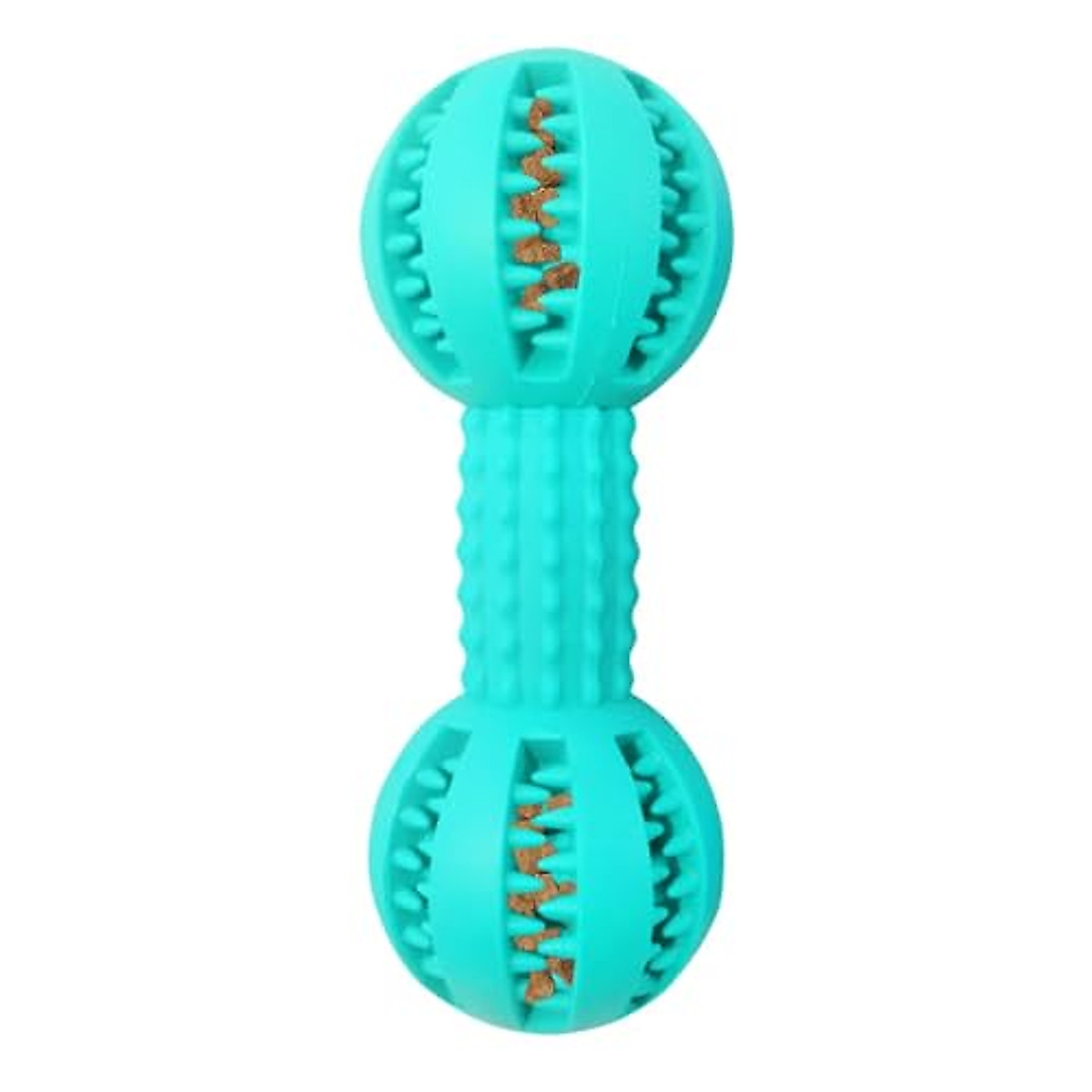 Puppy dentals Chew - Dog Teething Toy, Interactive dentals Toy | Dog Treat Toy Dispenser, Pet Teething Cleaner Chew Toy, Puppy Gum Soothing Toy, Dumbbell Shape Design Dog Teeth Grinding Toy for Dog