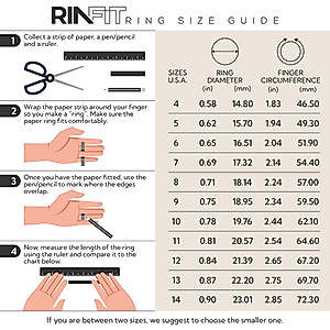 Rinfit Silicone Rings for Women - Silicone Wedding Bands Women - Infinity Ring with Metal Plate - Rubber Rings - Patented Design - Nude & Rose Gold - Size 6