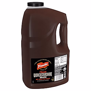 French's Worcestershire Sauce, 1 gal - One Gallon Container of Gluten-Free Worcestershire Sauce, Perfect as Meat Tenderizer, Marinades, Sauces and More