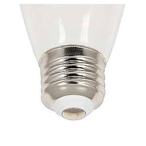 Westinghouse 5282000 1 Watt (15 Watt Equivalent) S14 Frosted Filament LED Light Bulb, Medium Base