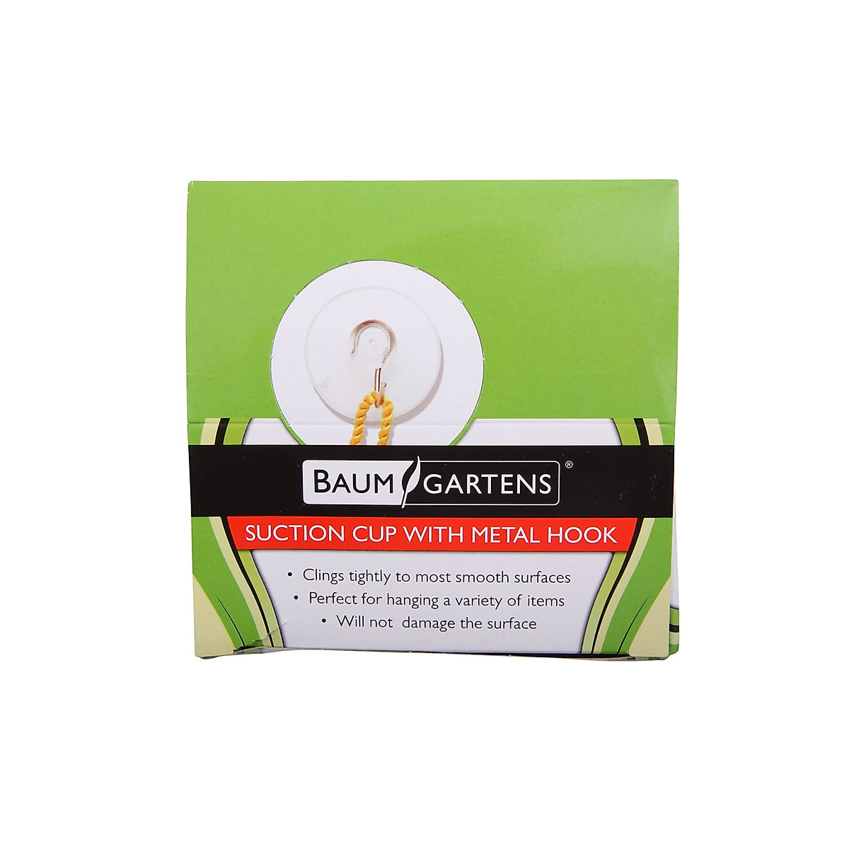 Baumgartens Metal Suction Cups with Hook (BAUDG4001)