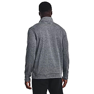 Under Armour Mens Storm SweaterFleece Quarter Zip, (012) Pitch Gray / / Pitch Gray, Small