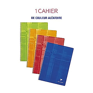 Clairefontaine Classic Wirebound Notebooks 8 1/4 in. x 11 3/4 in. ruled with margin 50 sheets colors may vary