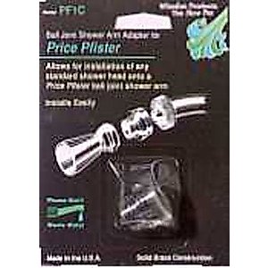 Whedon SHOWER ARM ADPTR PFISTER MfrPartNo PF1C, No Size, Chrome