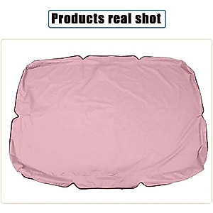 BTURYT 210D Garden Swing Awning Cover Replacement Canopy Swing Seat Canopy,Garden Swing Chair Cover,Waterproof/UV Resistant Sun Shade Outdoor Hammock